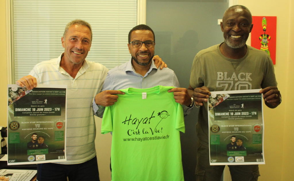 Journée de foot solidaire pour « Hayat, C’est la vie » à Vieux-Condé ...